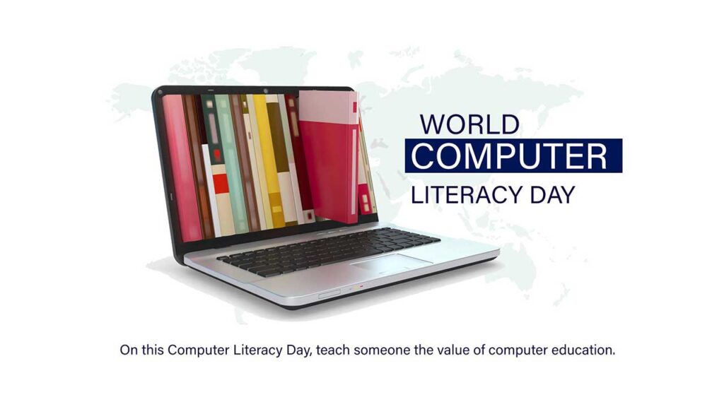 World Computer Literacy Day Wishes, Images, Poster, Status, Banner And ...