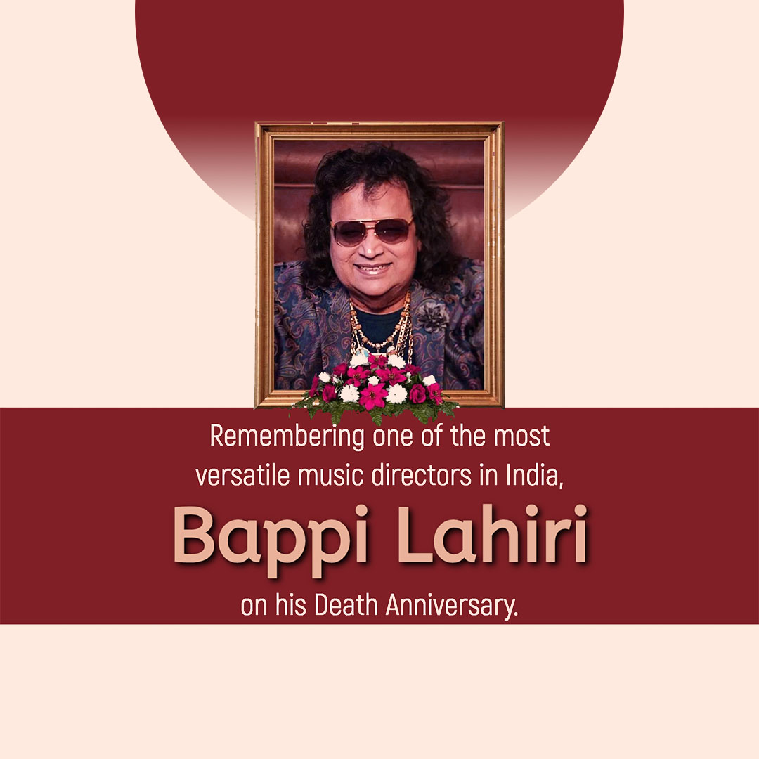 Bappi Lahiri Death Anniversary : 15 Feb | Download Free Poster, Status ...